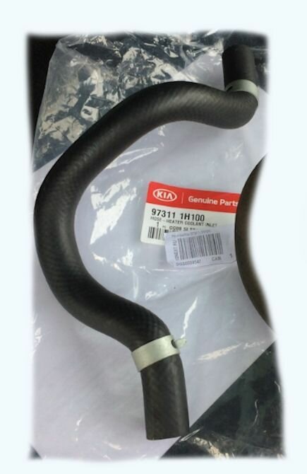 Патрубок печки для Kia Ceed 2006-2012 / арт. 973111H100 / бренд MOBIS