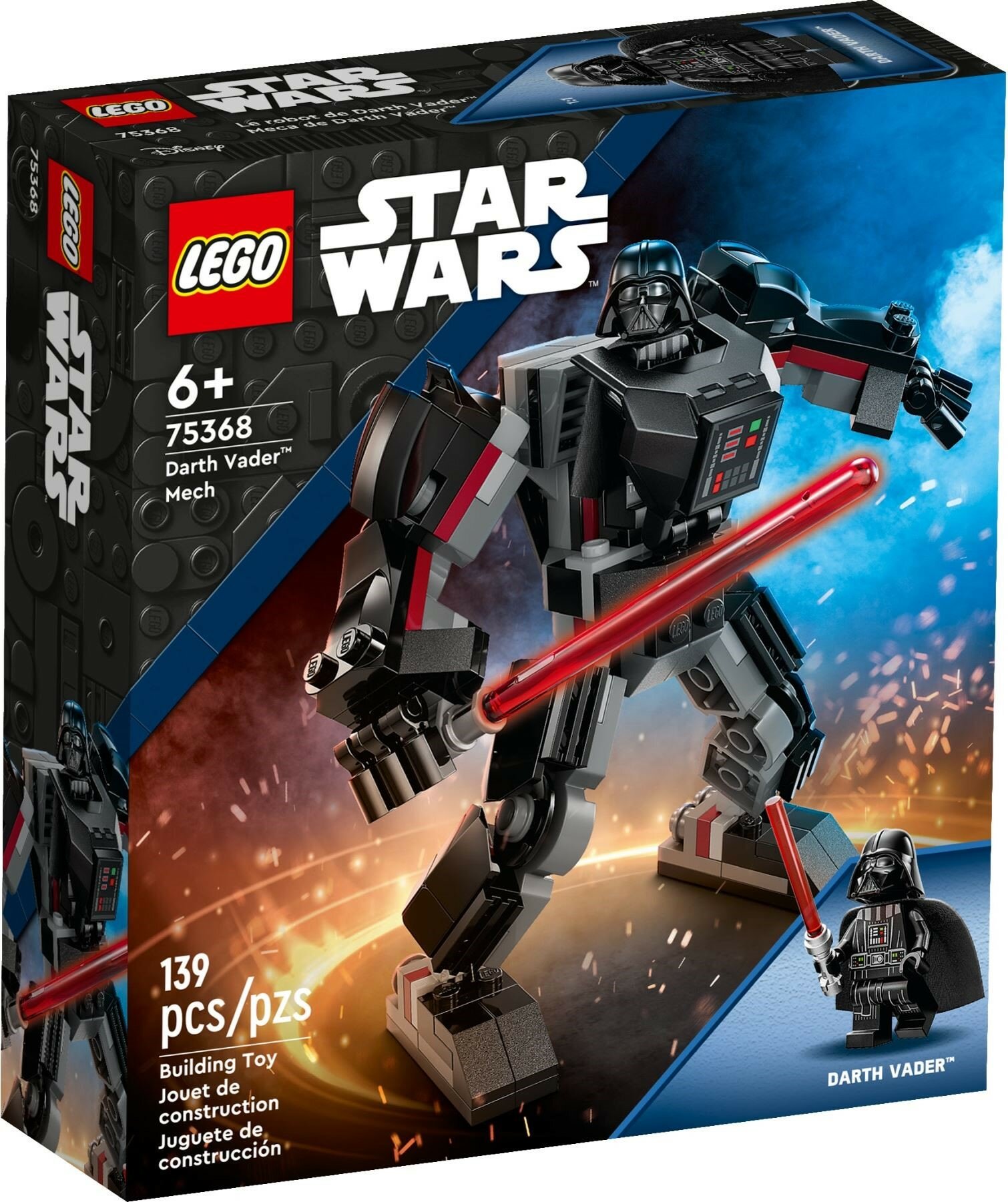 LEGO Star Wars 75368 Робот Дарт Вейдер
