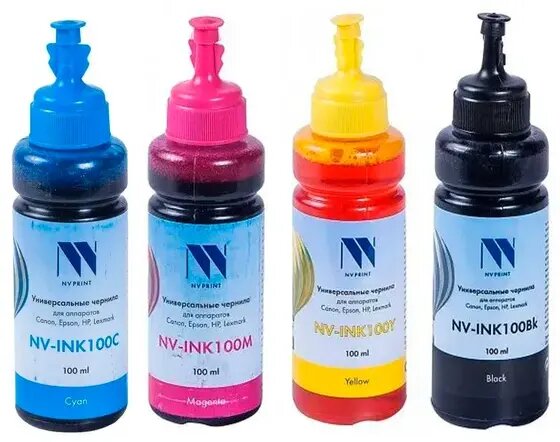 Чернила NV Print Color (NV-INK100U-4)