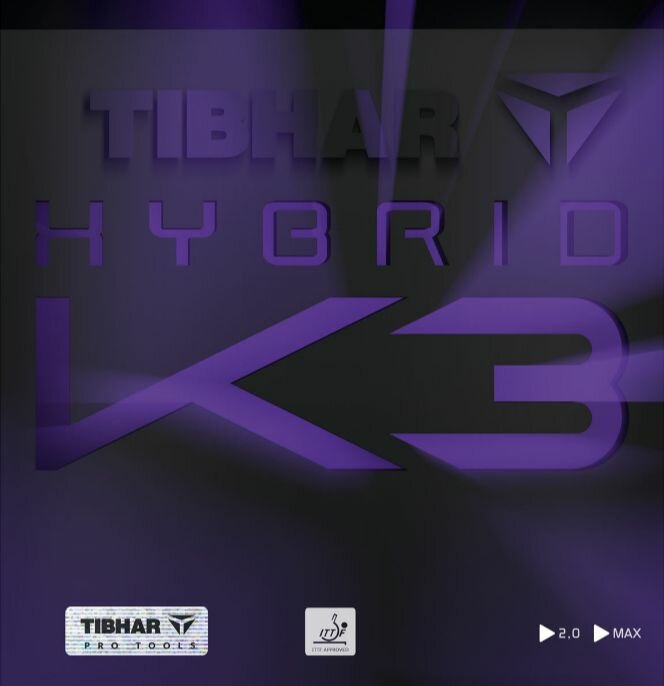 Накладка TIBHAR HYBRID K3, красная, 2.0