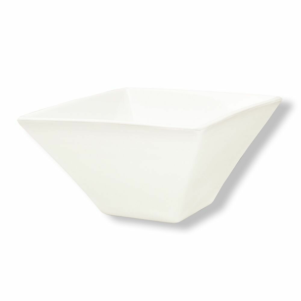 Салатник фарфоровый "Кунстверк" квадратный 325мл 12х12см