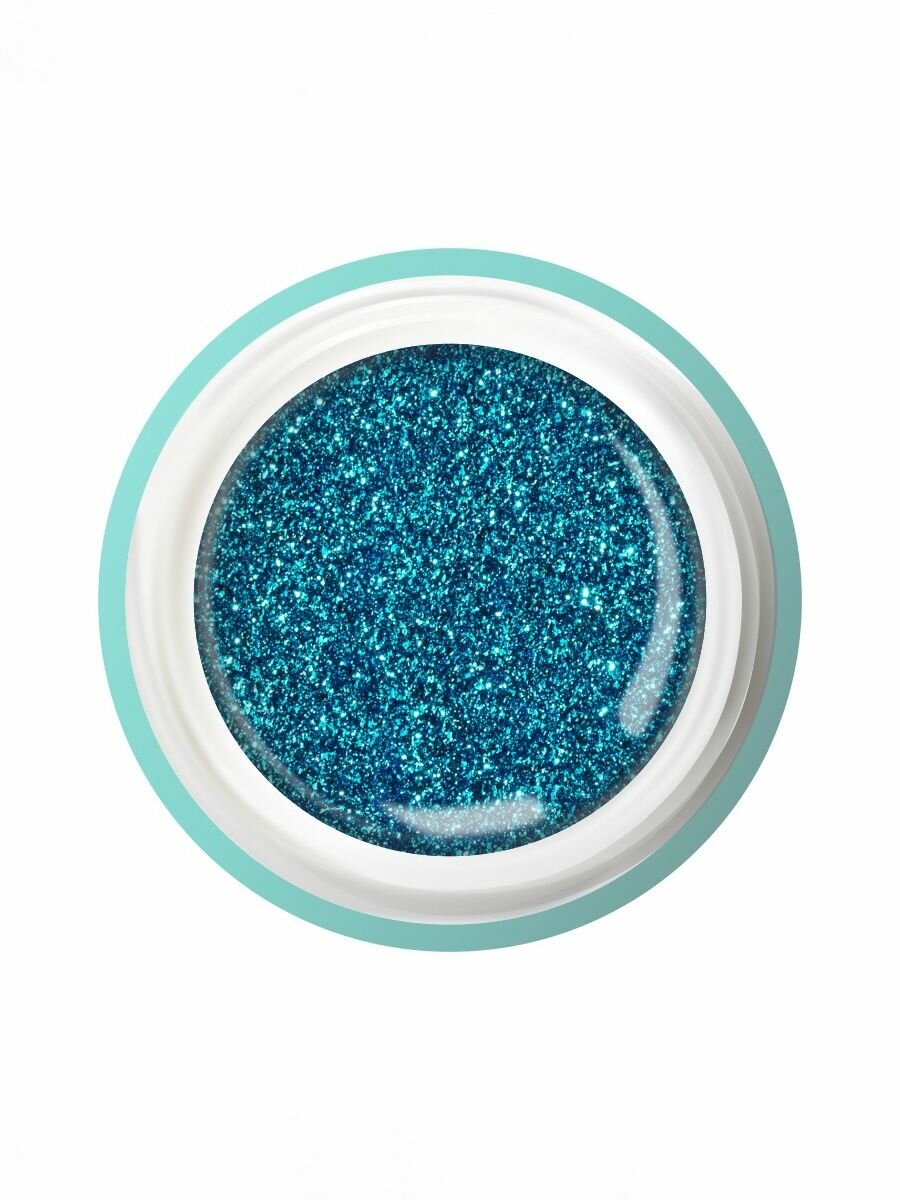 Nail Club Гель-краска с блёстками и пайетками S-18 Splendor, 5 мл.