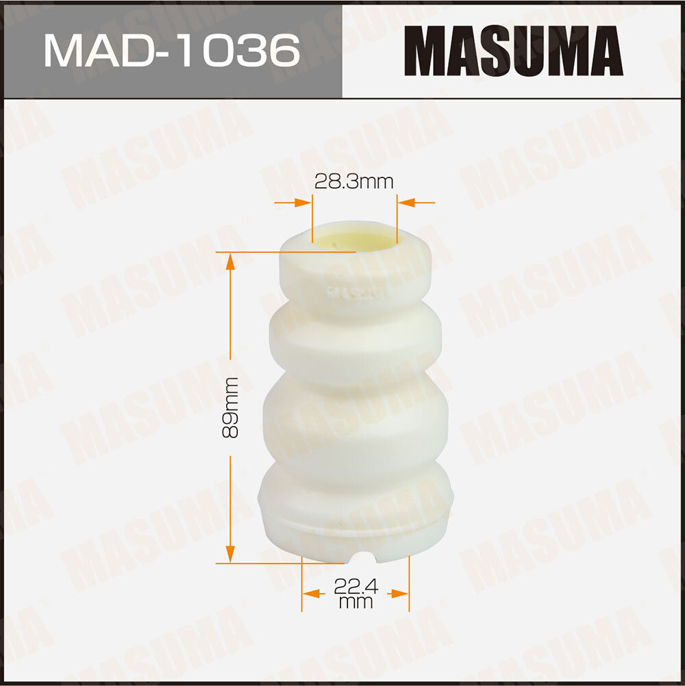 Отбойник амортизатора MASUMA 22.4 х 28.3 х 89 COROLLA / CDE120L