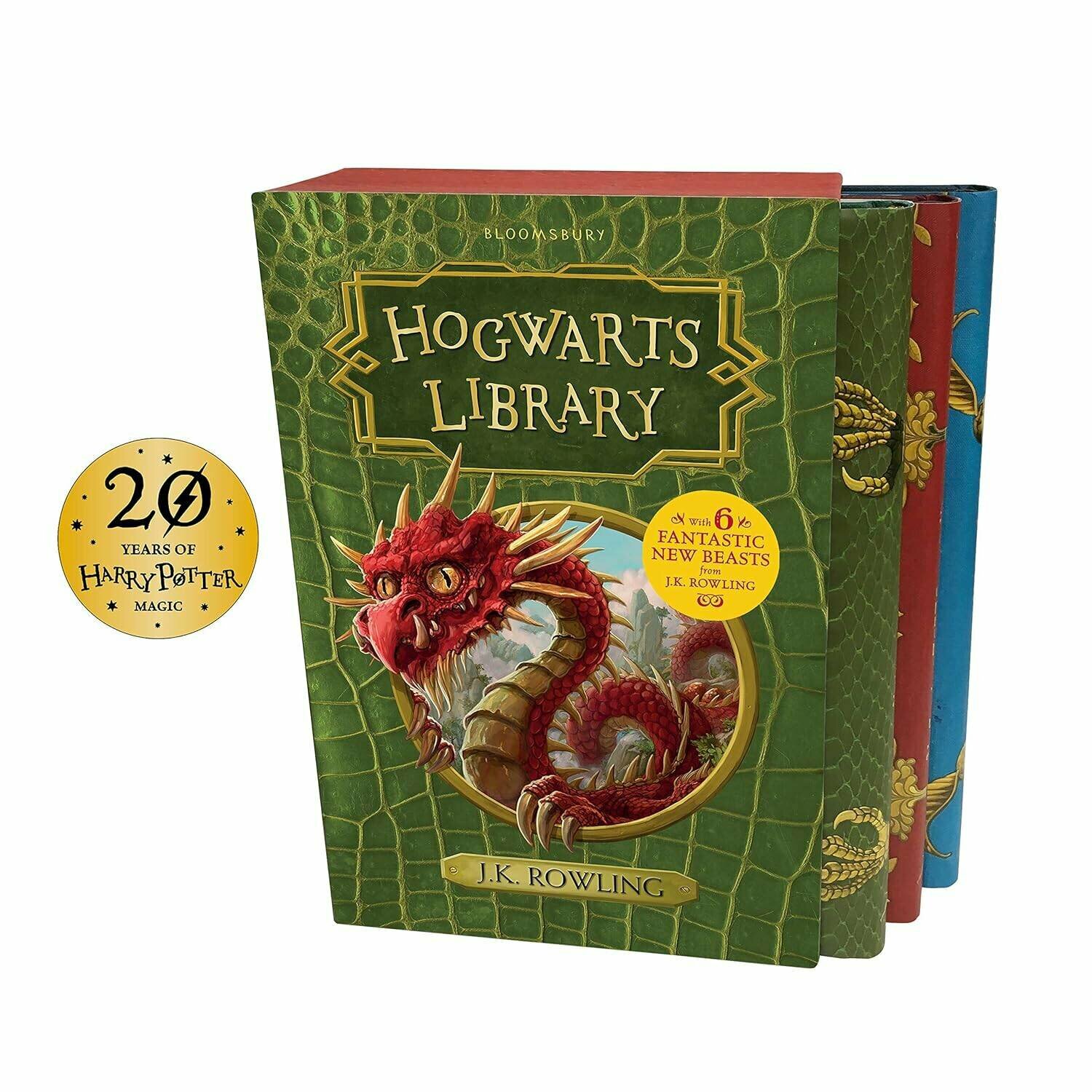 Joanne Rowling. The Hogwarts Library Box Set (J.K. Rowling) Библиотека Хогвартса Бокс-сет (Дж К Роулинг)/ Книги на английском языке