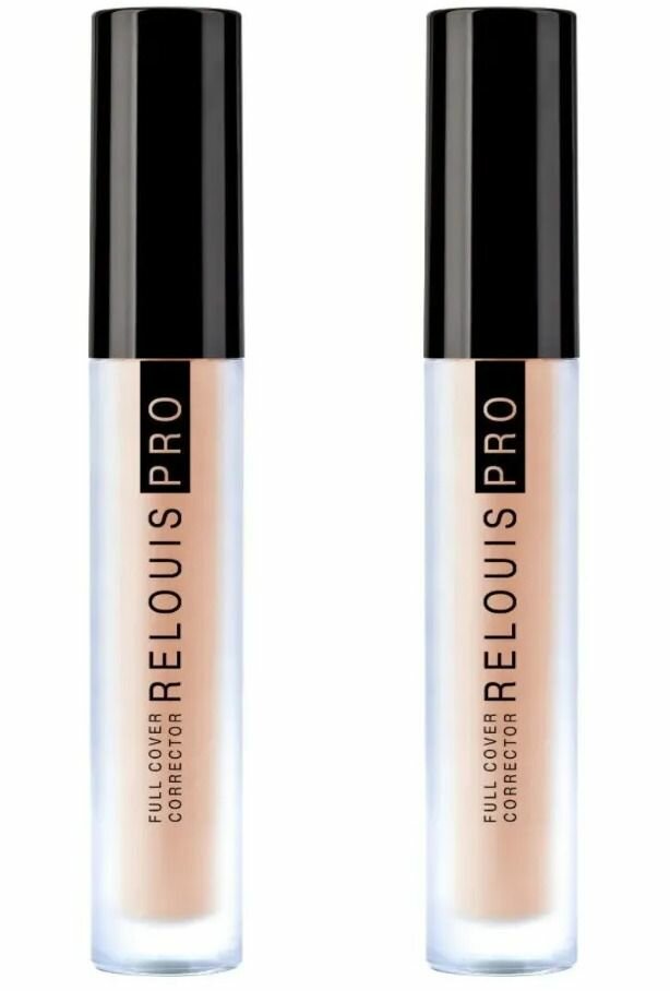 Relouis Корректор, RELOUIS PRO, Full Cover Corrector, тон 30 beige, 2 шт.