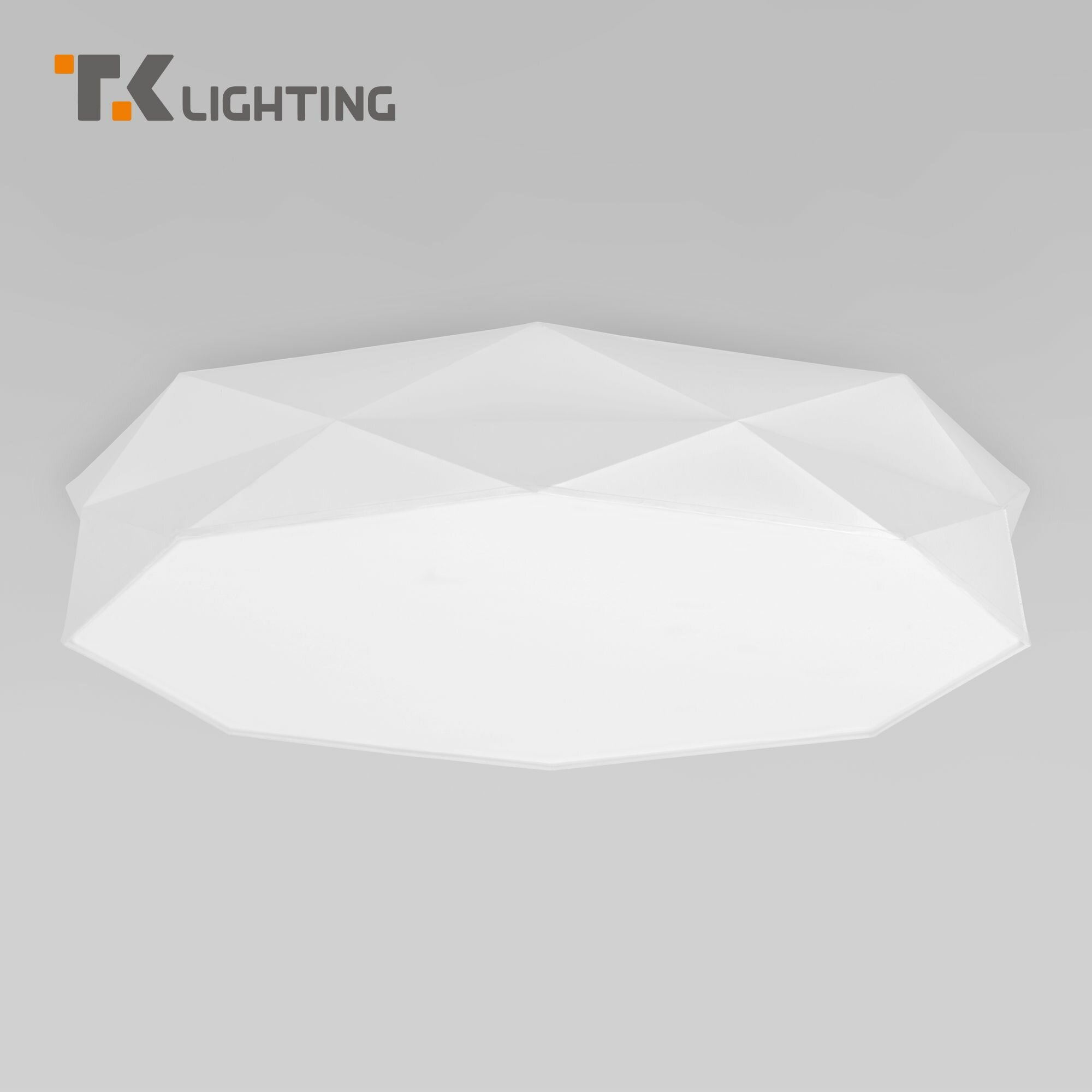 Люстра / Потолочный светильник TK Lighting 4225 Kantoor White, E27, цвет белый, диаметр 86 см