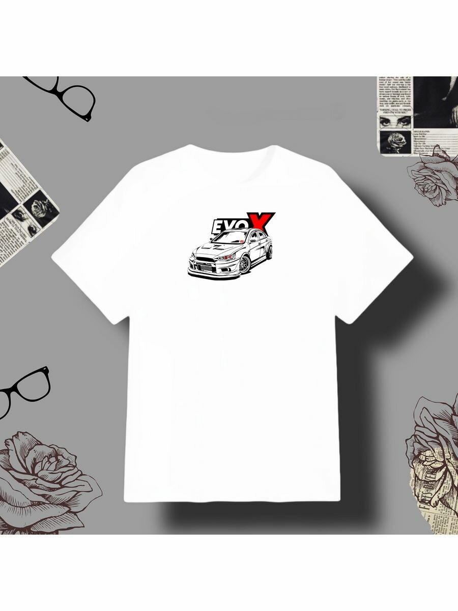 Футболка mitsubishi митсубиси