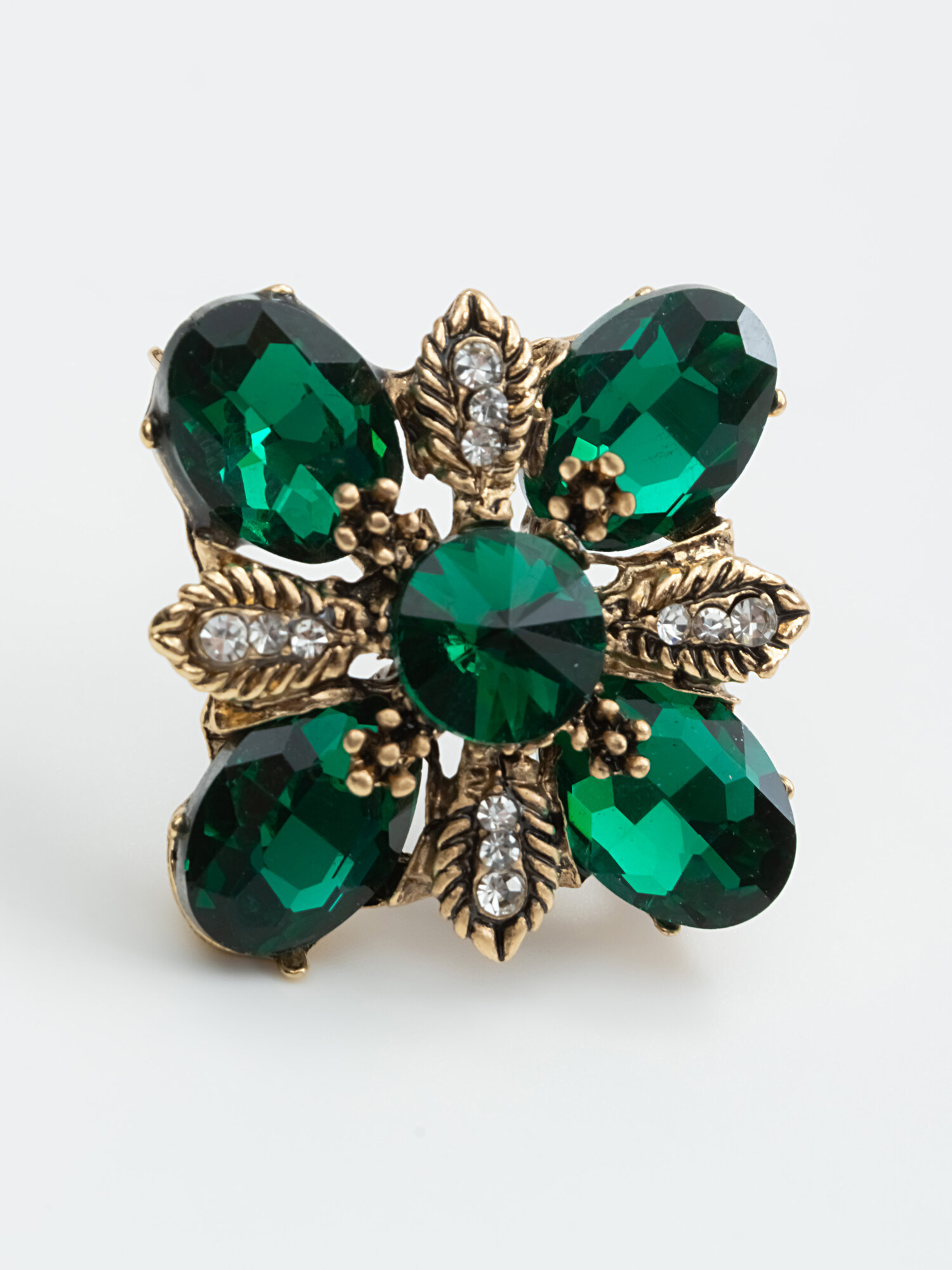 Брошь, кристалл