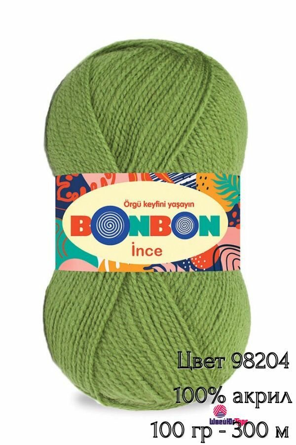 Пряжа Nako Bonbon Ince (5 мотков*100гр.) 98204