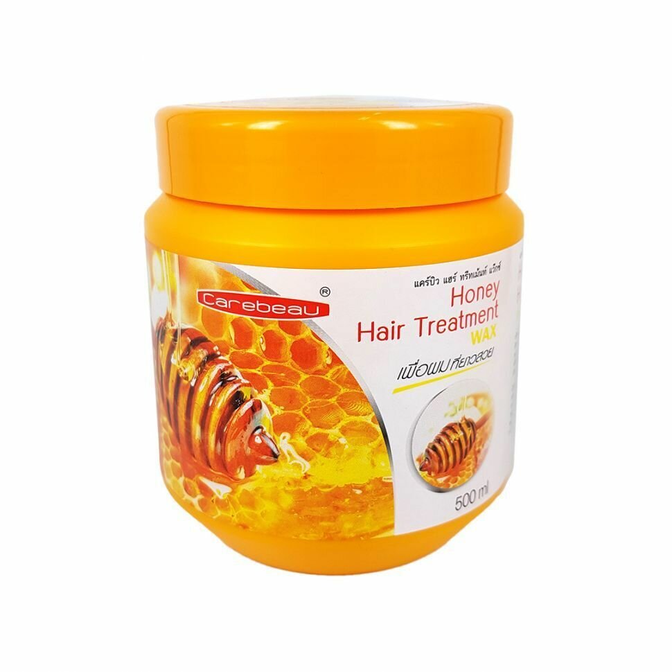 Carebeau Восстанавливающая маска для волос с мёдом, 500 мл