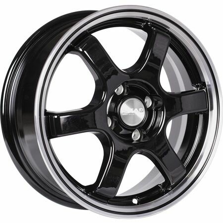 Колесный литой диск СКАД Киото R15x6 4x100 ET38 CB67.1 Anthracite_almaz