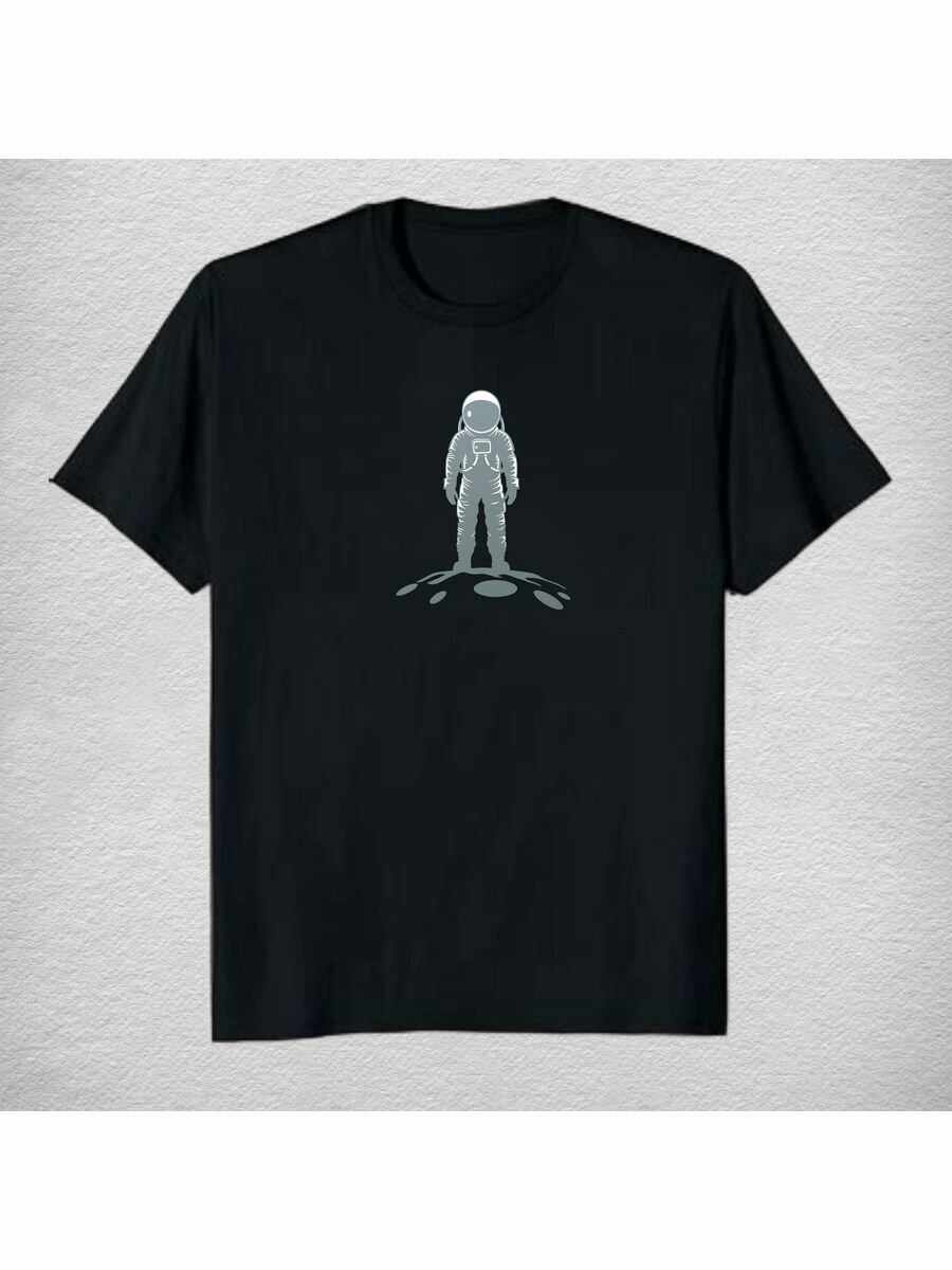 Футболка космонавт силуэт
