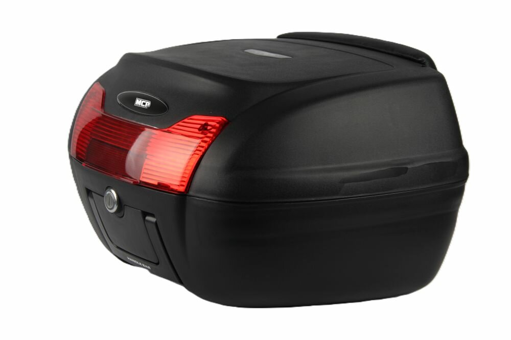 Кофр для мотоцикла 40л со спинкой и крепежной площадкой