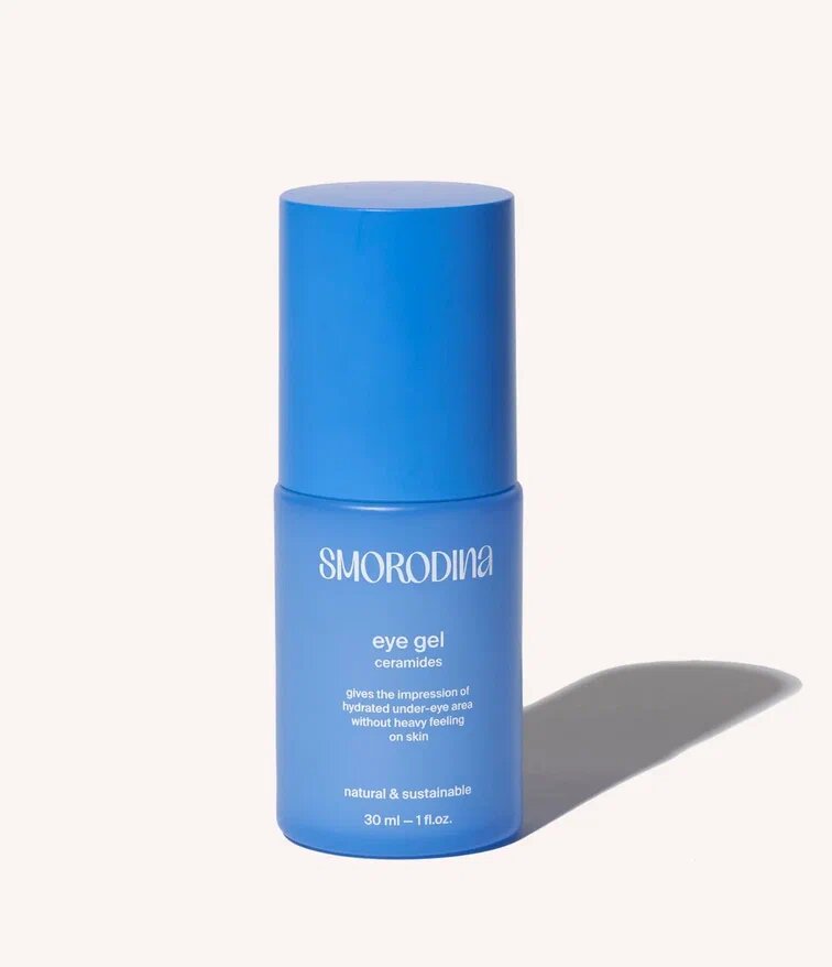 SmoRodina Увлажняющий гель для кожи вокруг глаз с церамидами и гиалуроновой кислотой, 30 мл