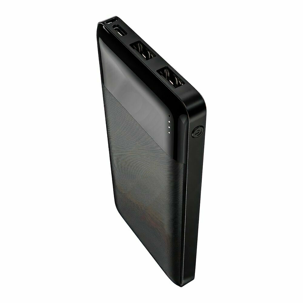 Внешний АКБ HOCO J72 Easy Travel 10000mAh, 2xUSB, 2А, Li-Pol (черный)