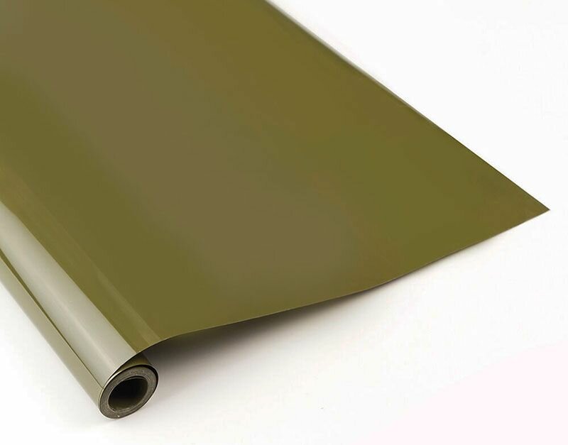 Пленка для обтяжки авиамоделей Haoye HY ширина 638 мм. оливковая хаки 2 метра WG044-00112-2
