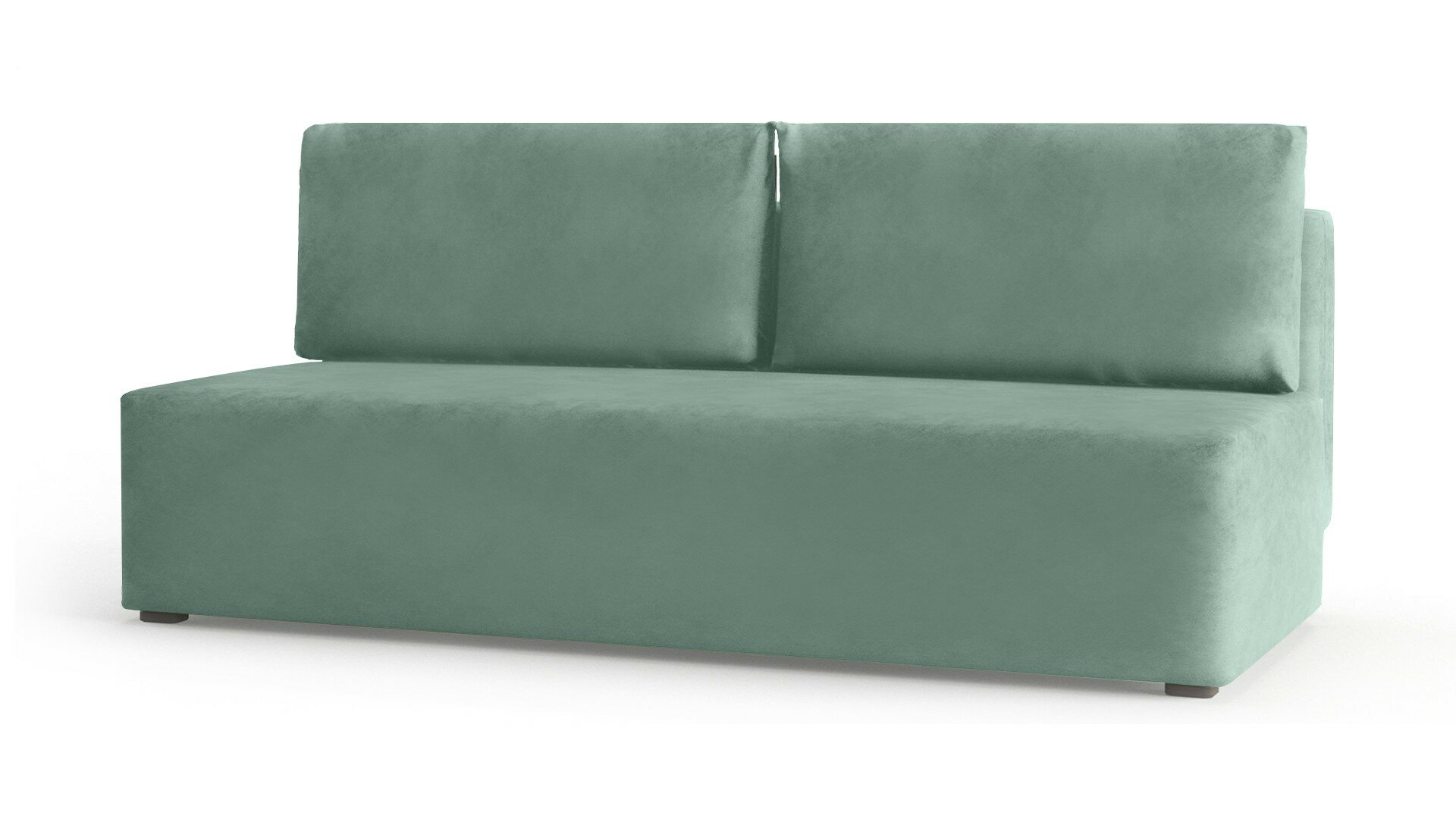 Диван Кубо Vivaldi 10 NOW 195x91x80 см, зеленый Велюр, еврокнижка Дом мебели для вас