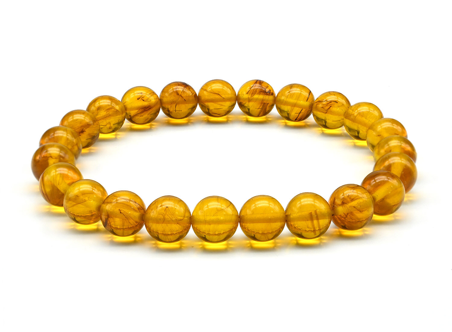 Браслет, янтарь
