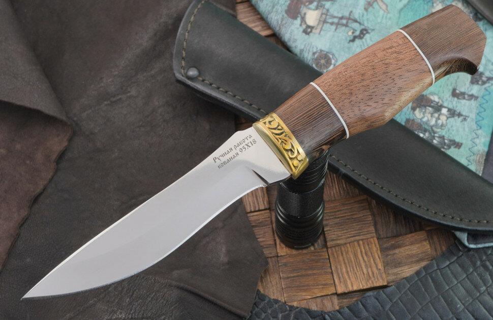 Ворсменские ножи Беркут 2, сталь 95х18, литье