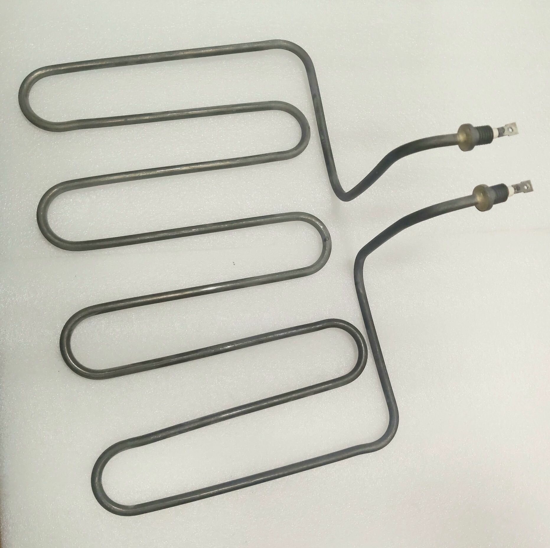 ТЭН чебуречница 3900w штуцер М12 для HURAKAN HKN-EF16, 26. Атеси Чебуречницы-М, Гольфстрим-2М Россия