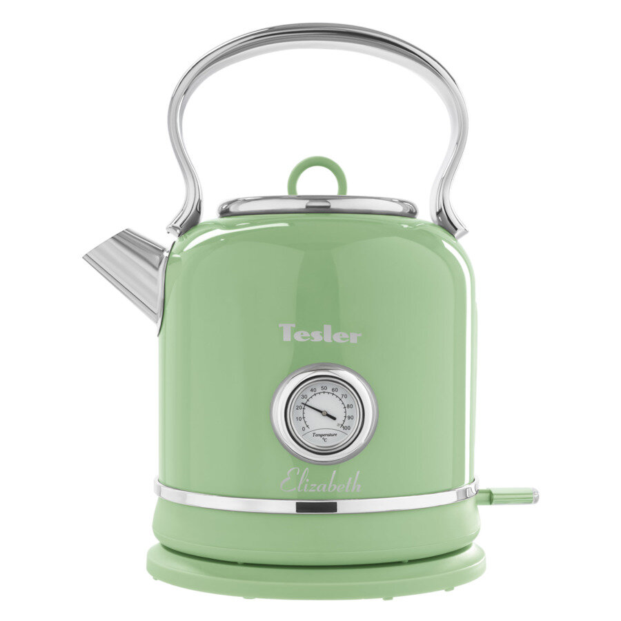 Чайник электрический TESLER KT-1745 GREEN 1,7 л, зеленый, для чая и кофе