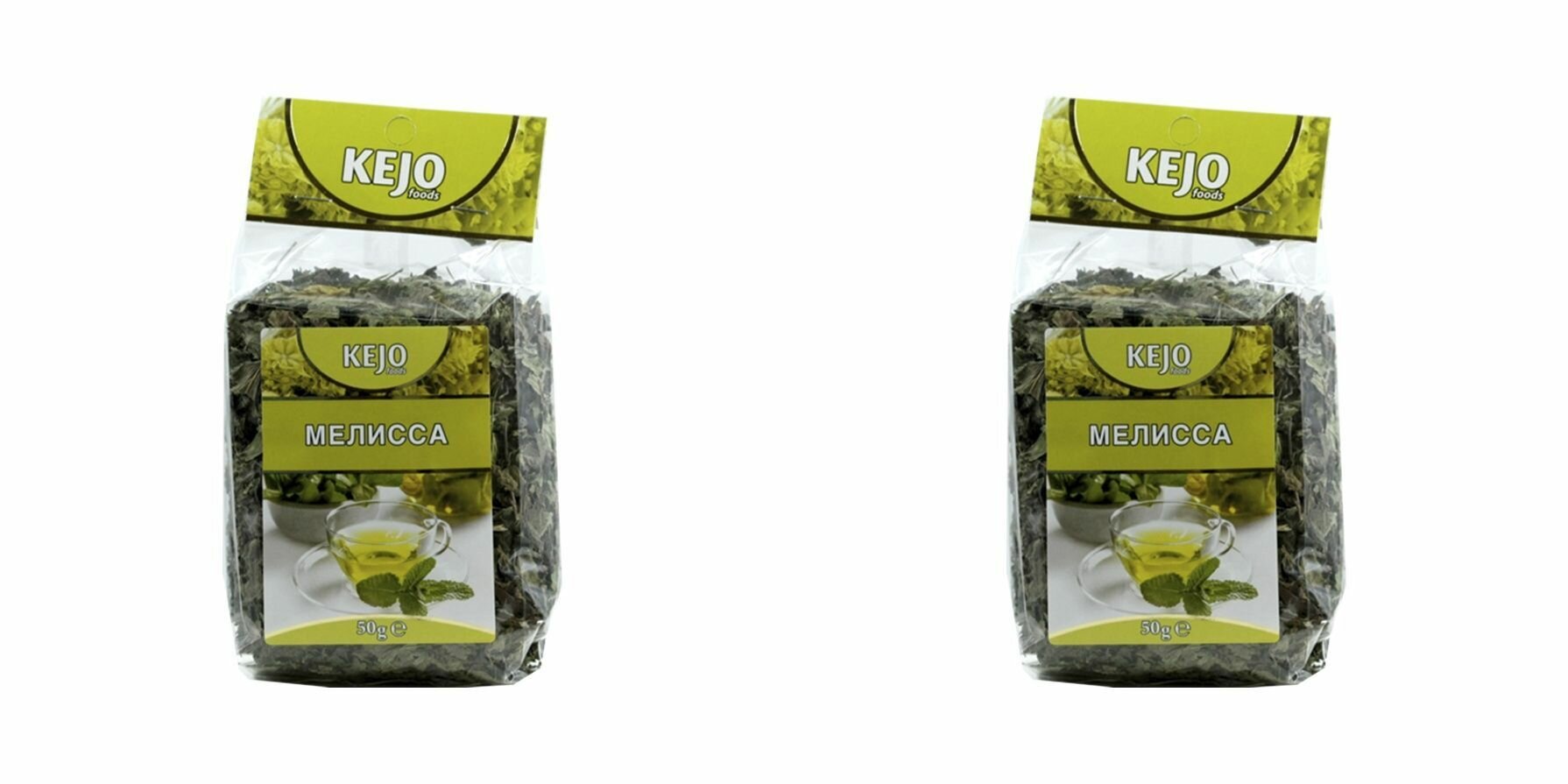 KEJOfoods Чай травяной Мелисса, 50 гр, 2 уп