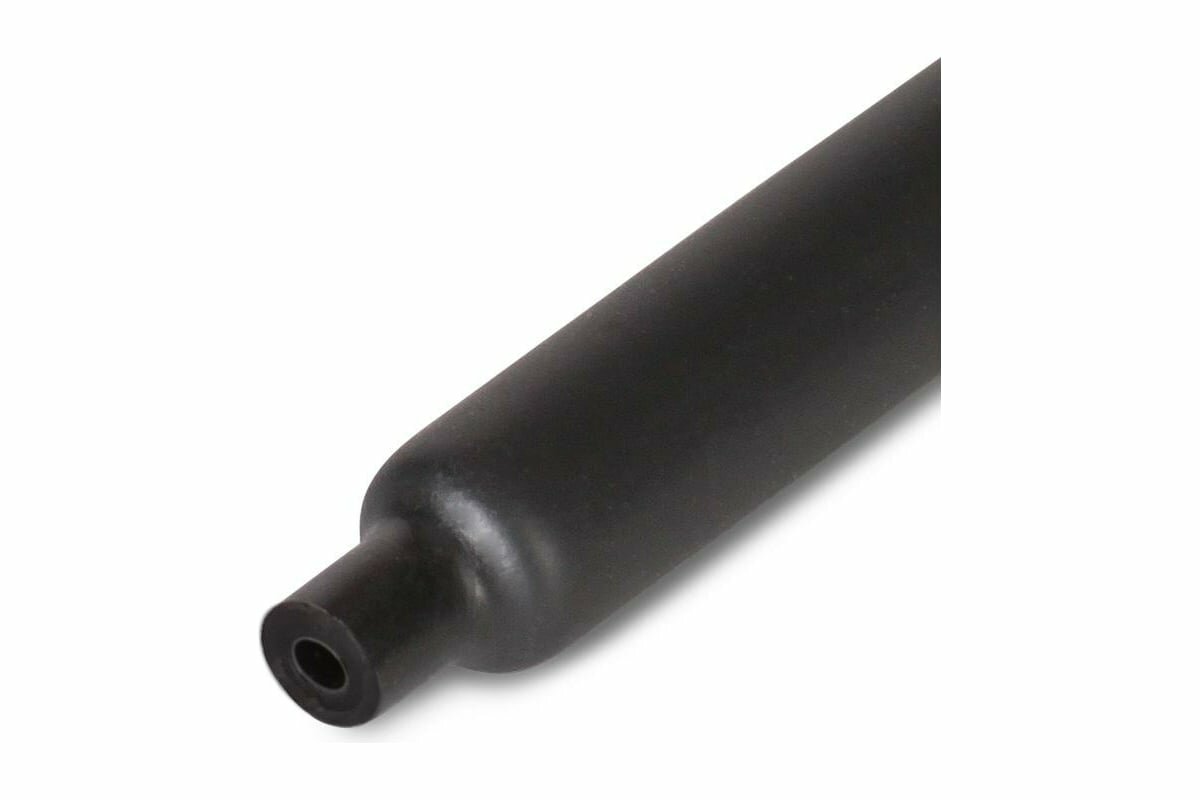 КВТ Термоусадочная клеевая трубка ТТК 3:1 -25/8 черная упак 10 шт 85085