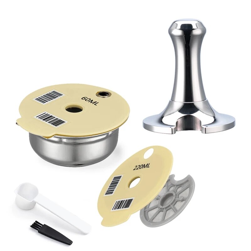 Многоразовая капсула для кофе Bosch Tassimo из нержавеющей стали Belr-Housewares As Picture