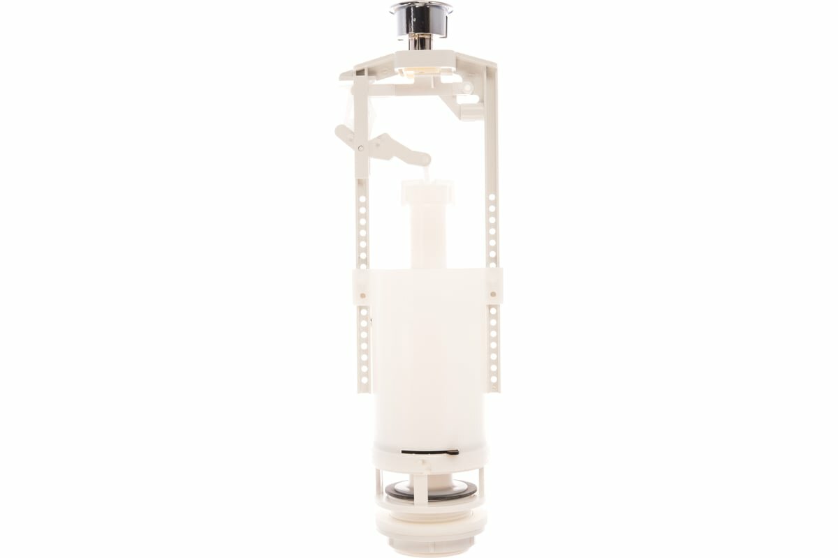 Alcadrain SA2000S арматура бачка сливная/наливная, нижнее подключение, кнопка хром, 1/2'