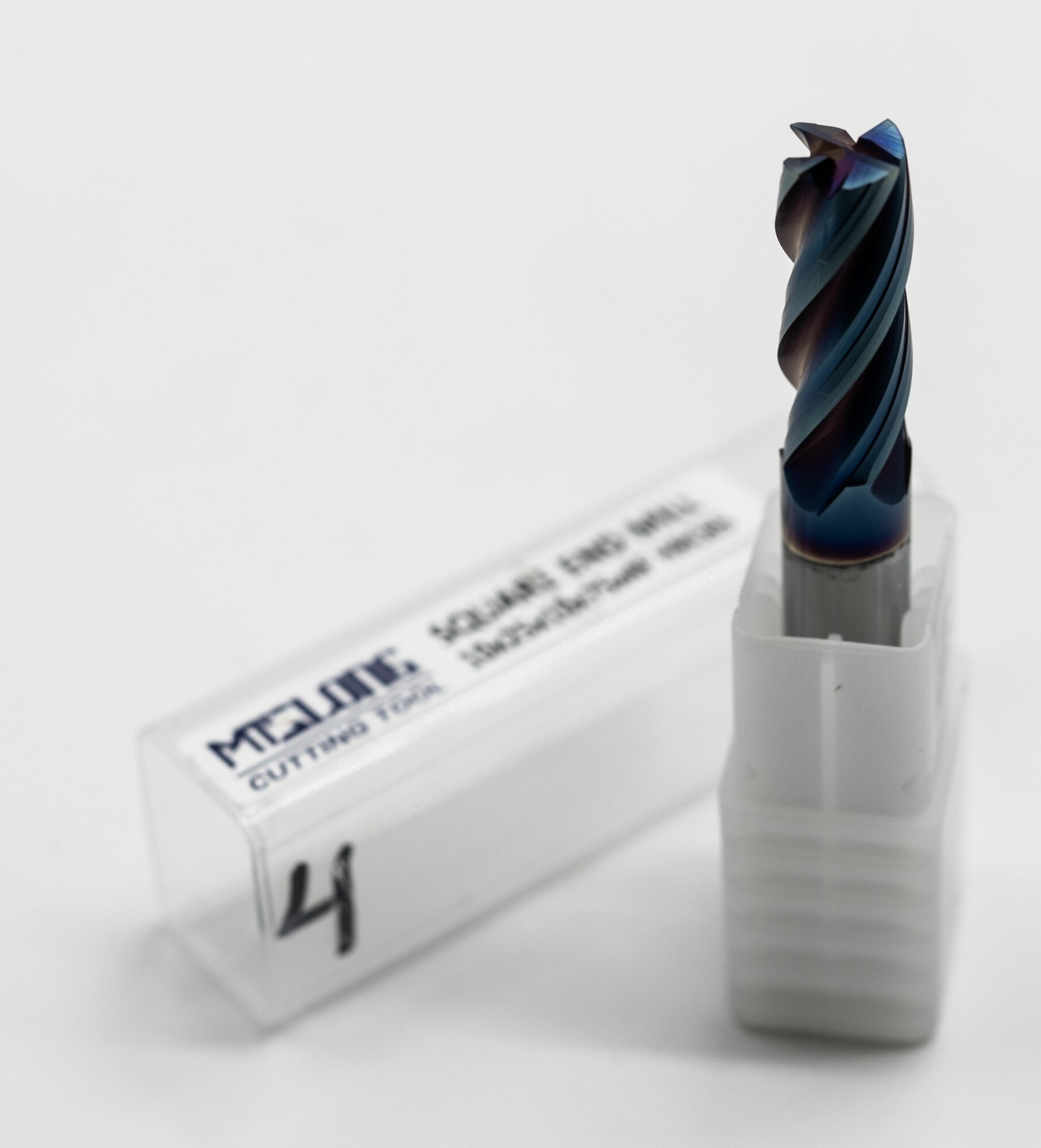 Фреза концевая твердосплавная по стали D10 мм HRC65 Endmill-4F