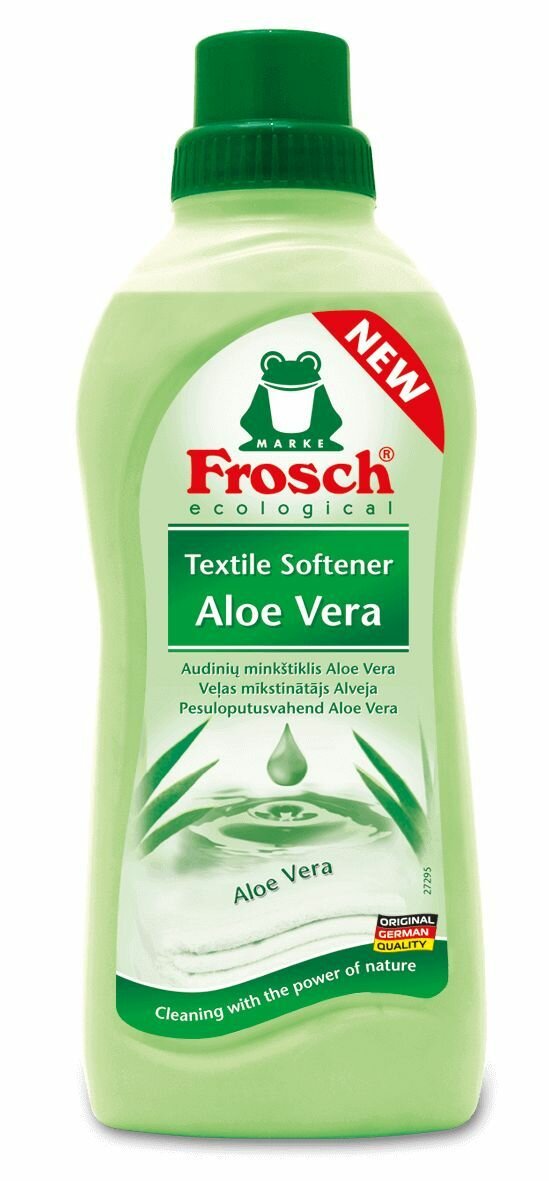Фрош Концентрированный ополаскиватель для белья алое вера, 750 мл, Frosch