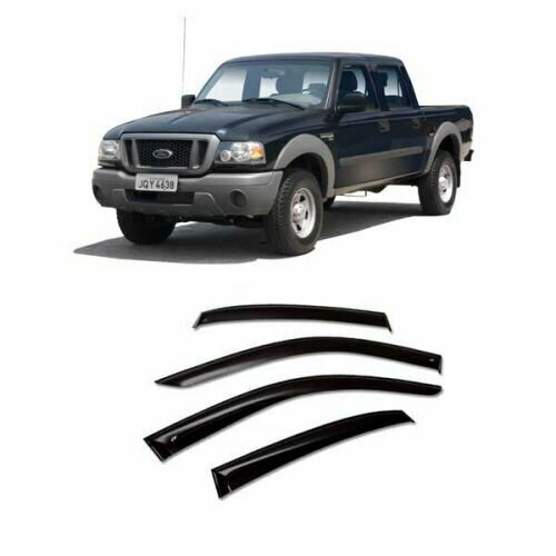 Дефлекторы боковых окон MAZDA Мазда BT50 (2006-2011) / FORD Ranger Форд Рейнджер (2006-2011)