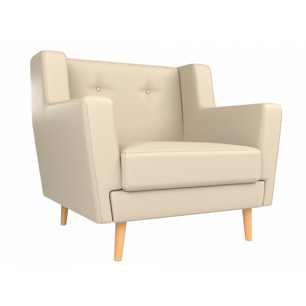 Кресло Брайтон, Экокожа, Модель 108883