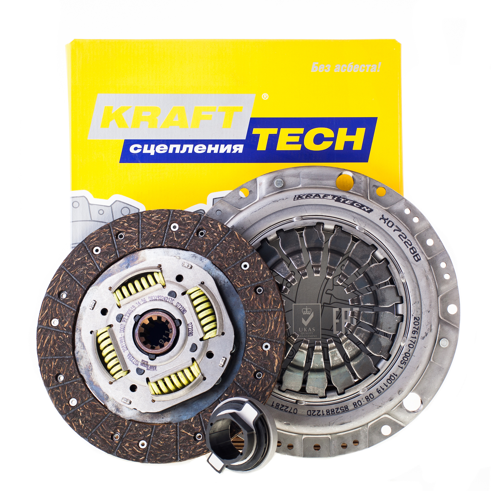 KRAFTTECH w08228e комплект сцепления Mercedes (Мерседес) t1 2.3 / 2.8d 82-96