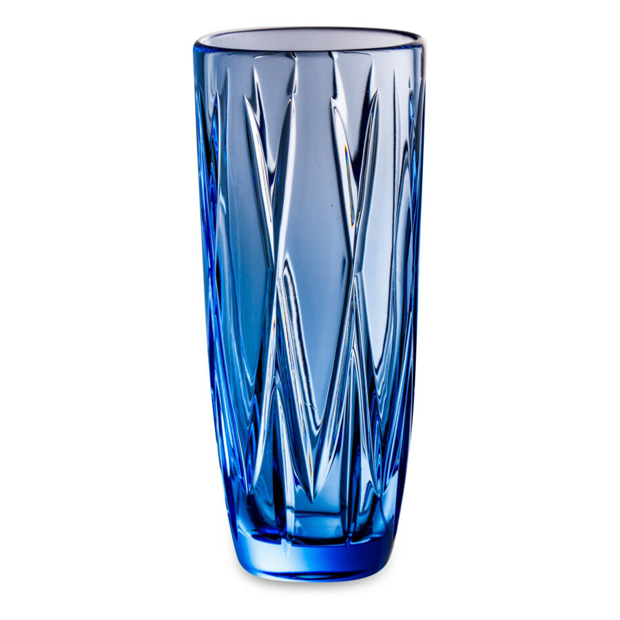 Стакан ГХЗ Шар Кардинал 290 мл, хрусталь, синий, премиум качество, элитная