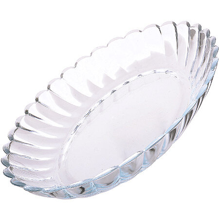 Салатница, 25х19х3,5 см, стекло. Sarina(х12) 822-1 KSMB-822-1