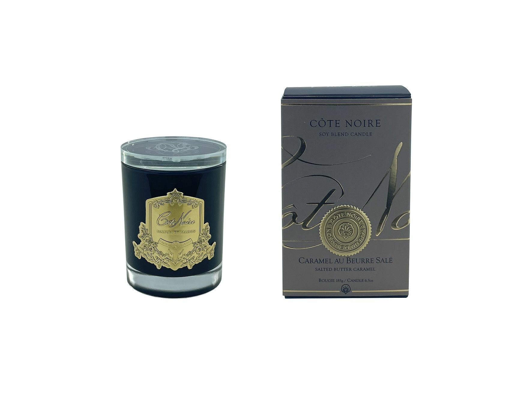 Свеча COTE NOIRE 185 гр, соевый воск, время горения 60ч