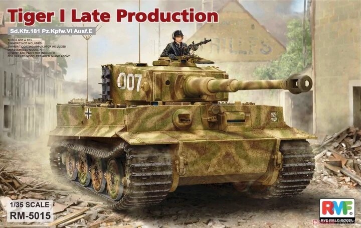 5015 RFM Танк Tiger I Late Production 1/35