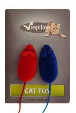 Papillon Игрушка мышка, вельвет, 6см,