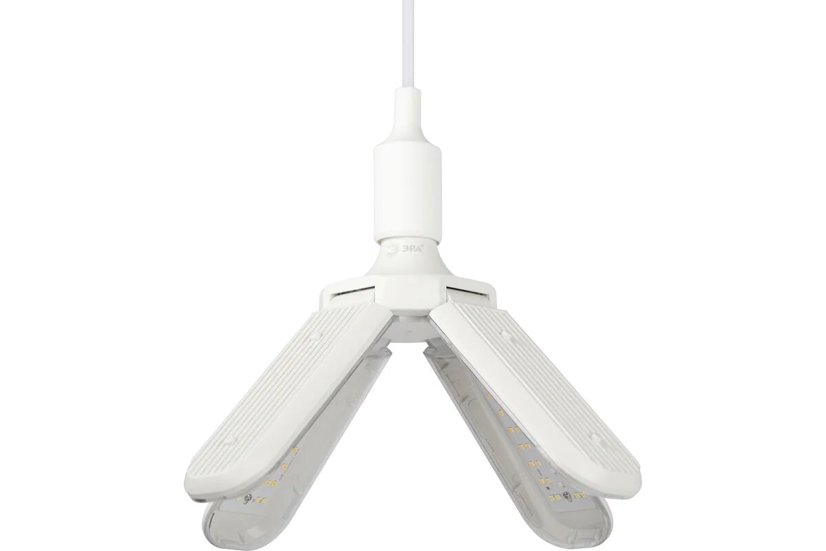 ЭРА Фитолампа для растений светодиодная fito36wrа90e27fold 4х лепестковая полного спектра 36 вт е27 Б0061430