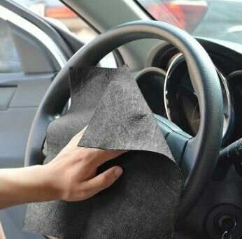 Салфетки для уборки дома , уборки автомобиля , мойки стекол , волшебная тряпка , набор 3 шт , 40см*50см