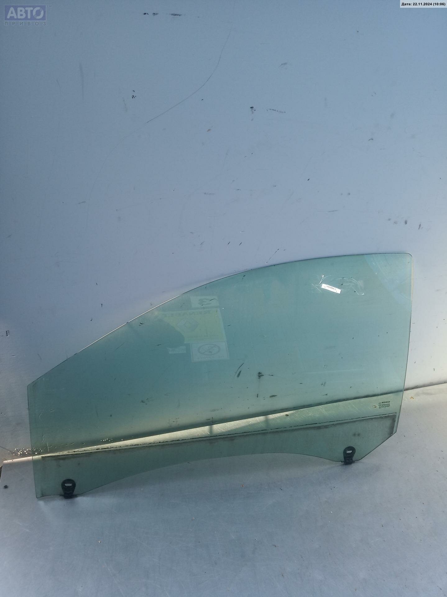 Стекло двери передней левой Renault Clio 3 (2005-2012)