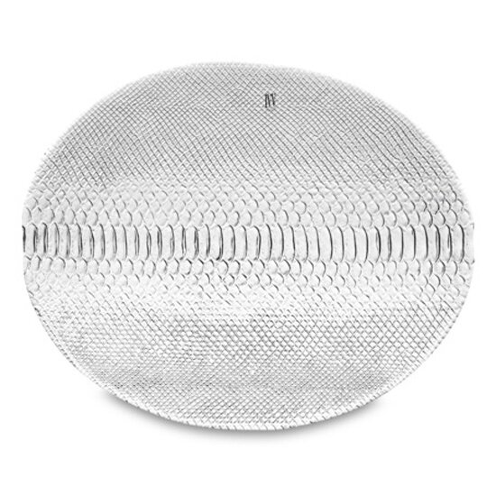 Блюдо овальное Ivv Дивина 39х33 см, стекло (-5147.8)