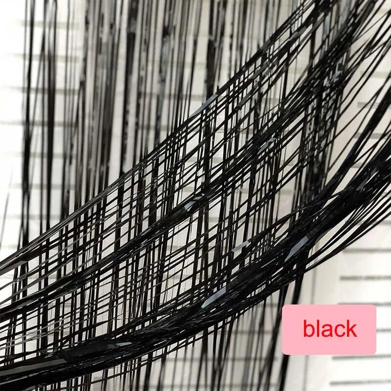 Фольгированная драпировка parehope для фотозон Черный, 2m(drop)x1m(width), glossy black