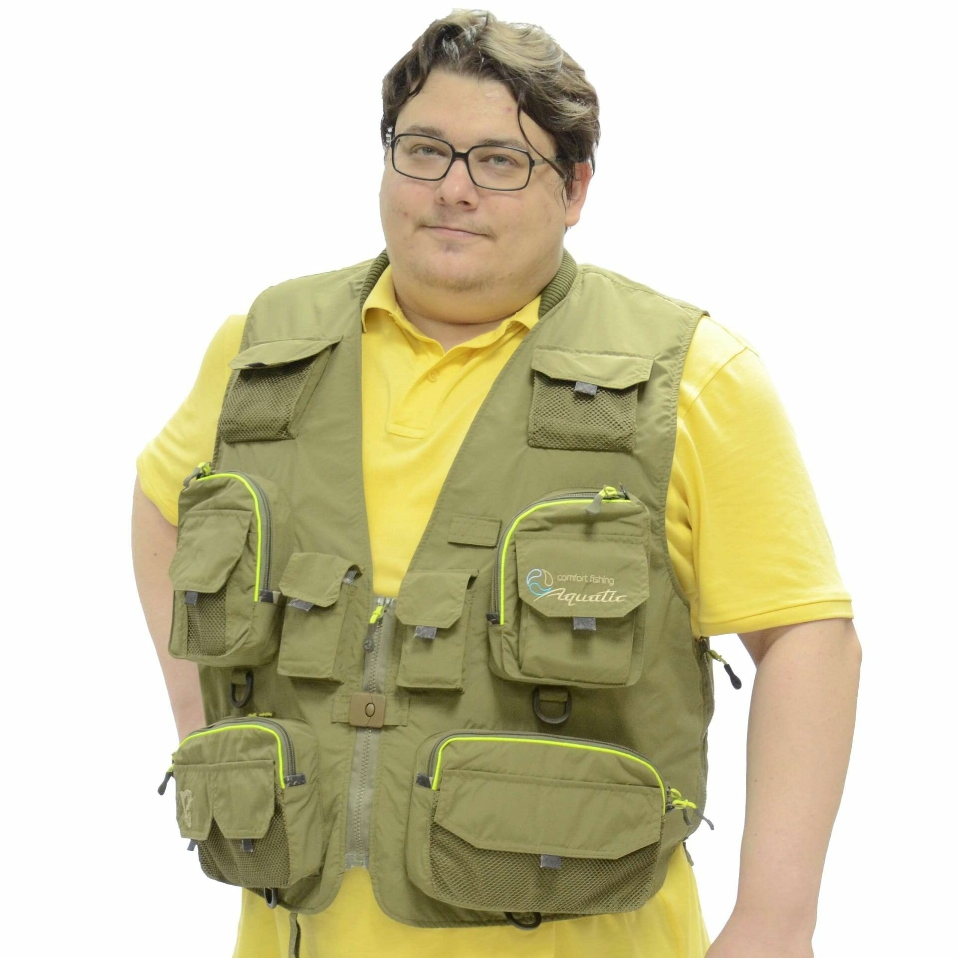 Жилет рыболовный разгрузочный (для людей от 120 кг) Aquatic/Акватик Ж-05 60-.