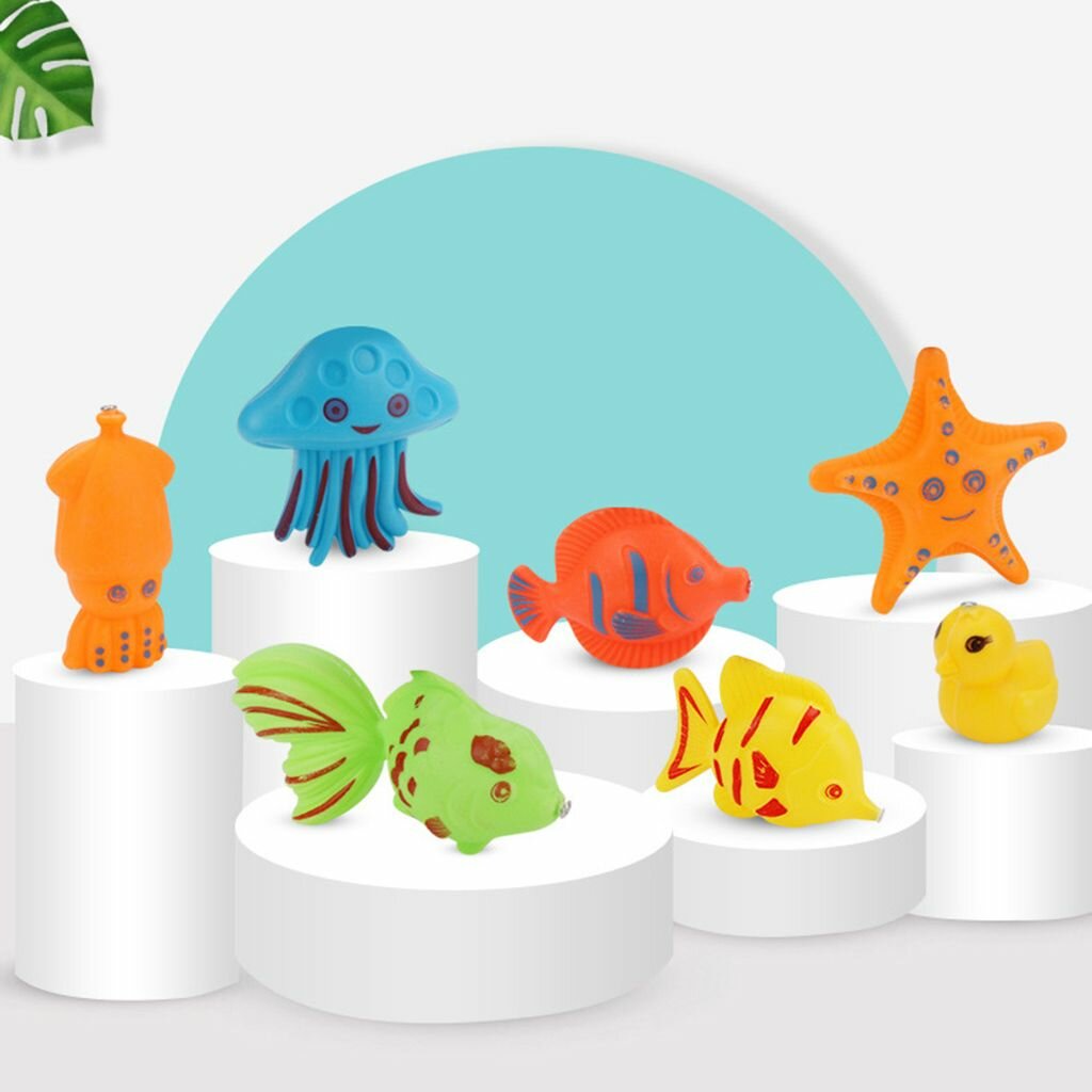 Детская рыбалка игрушки-кола шест 52шт набор