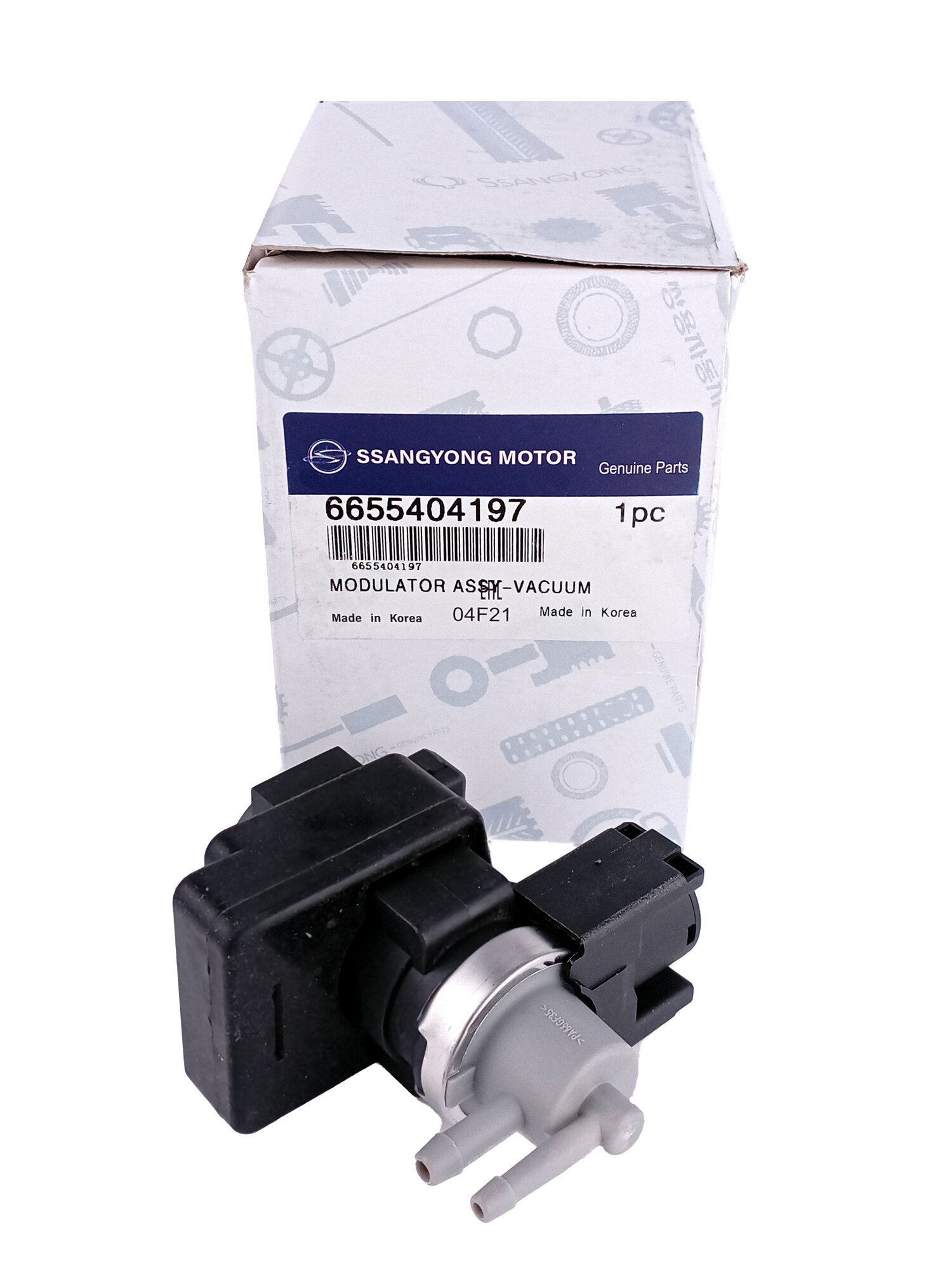 Модулятор (электромагнитный клапан) турбины вакуумный SsangYong 6655404197