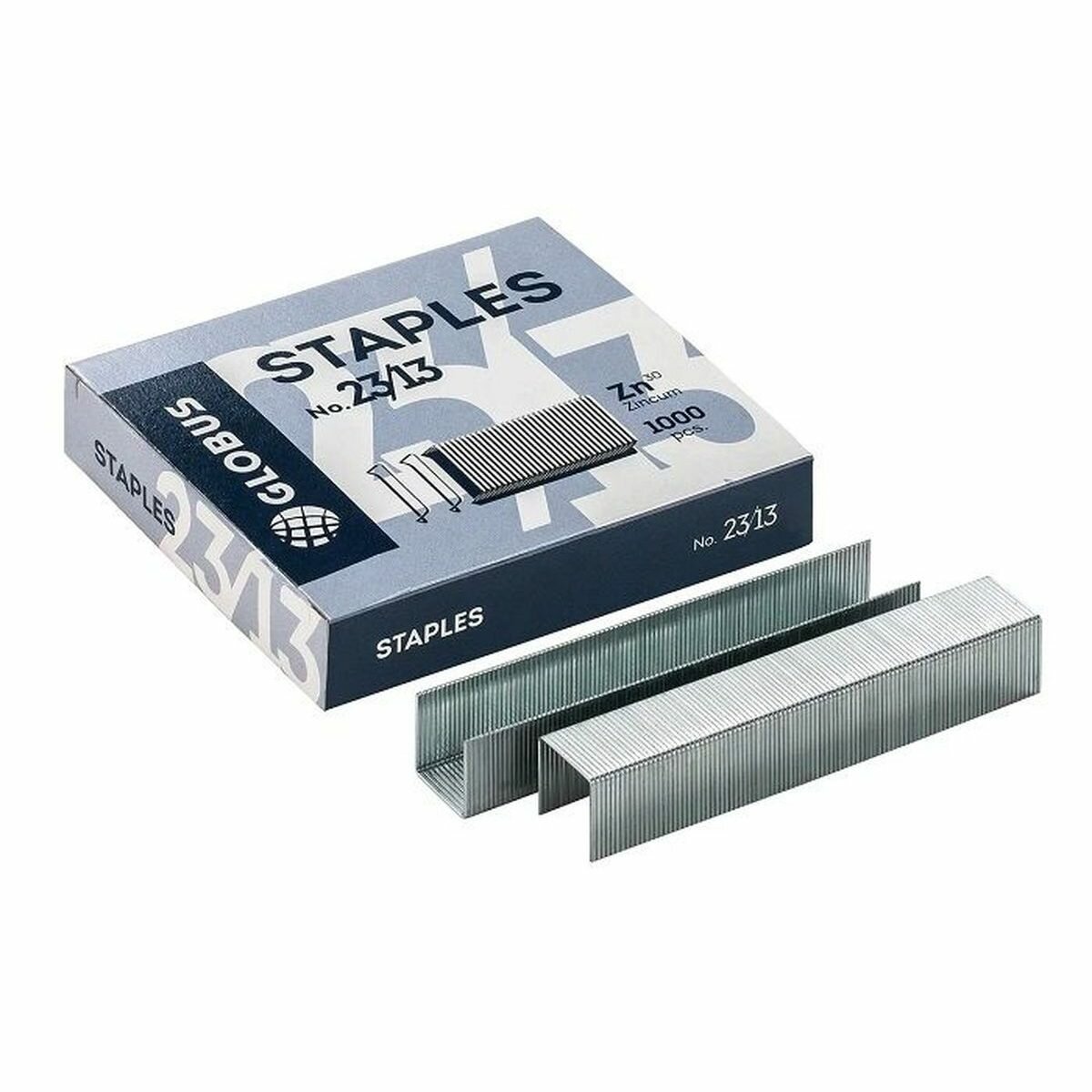 Скобы для степлеров Глобус, №23/13, оцинкованные, 1000шт. (С23/13-1000), 120 уп.