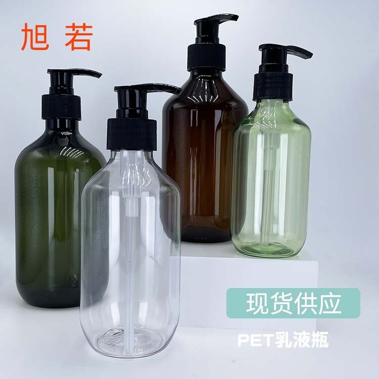 Бутылка для шампуня, 500мл, пластик, прозрачная