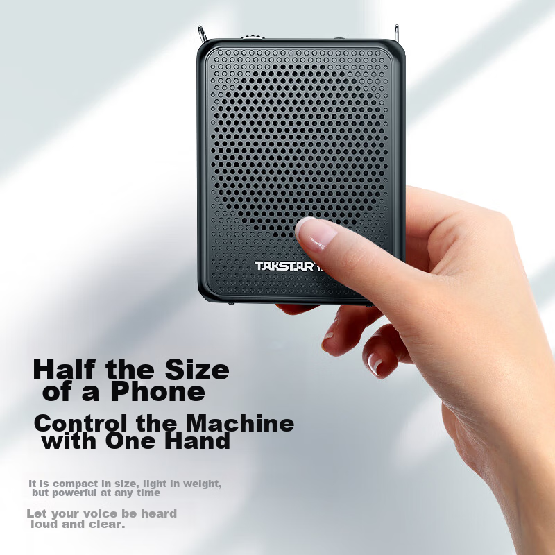 Усилитель голоса TAKSTAR E300mini Wireless Lavalier Amplifier, цвет Black